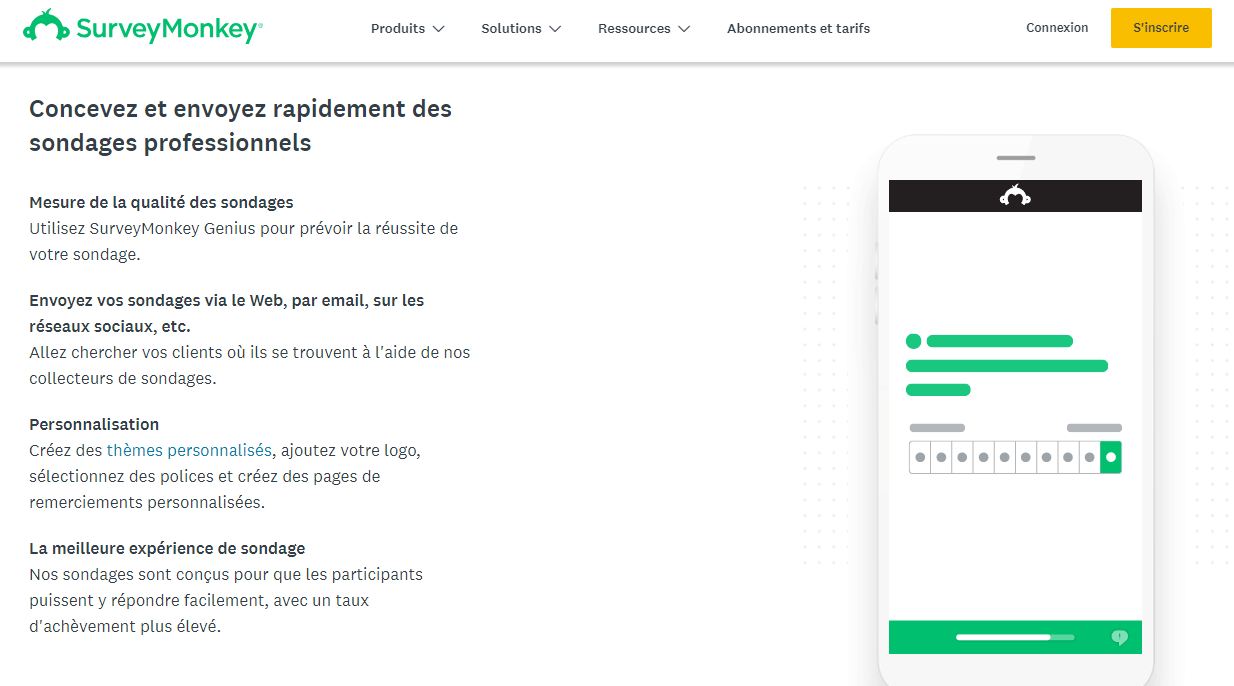 Test de SurveyMonkey : Avis sur l'Outil de Sondage N°1 dans le Monde